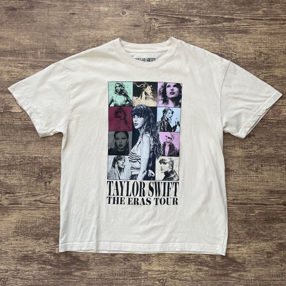 Taylor Swift The Eras Tour Collage Official Merch Shi… - Gem